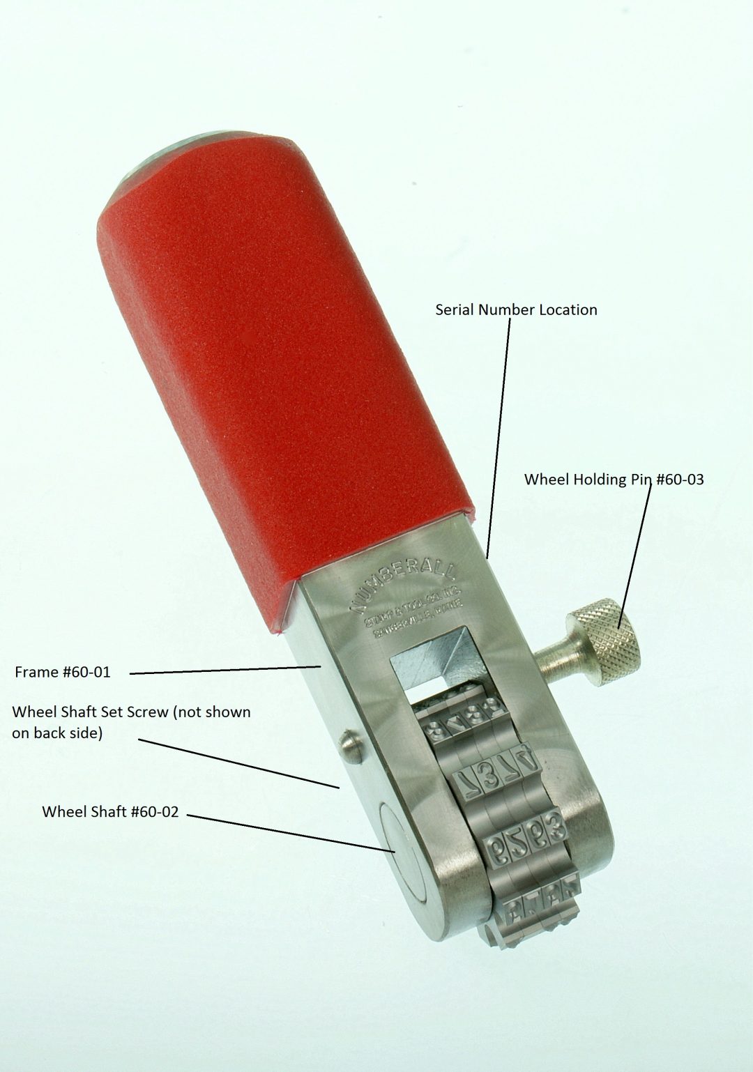 Model 60 Hand-Held Numbering Head - Industrial Marking Equipment | Made ...