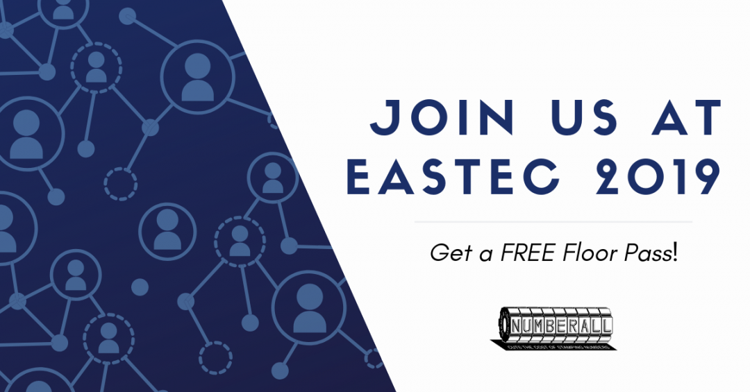 Visit the Numberall Exhibit at EASTEC 2019 | Numberall Blog
